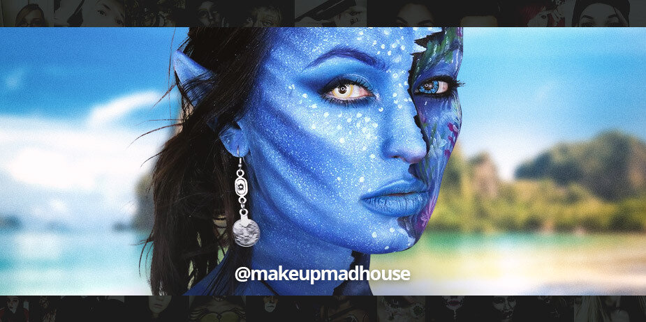 Avatar The Way of Water: Make-up & Kontaktlinsen für Cosplay