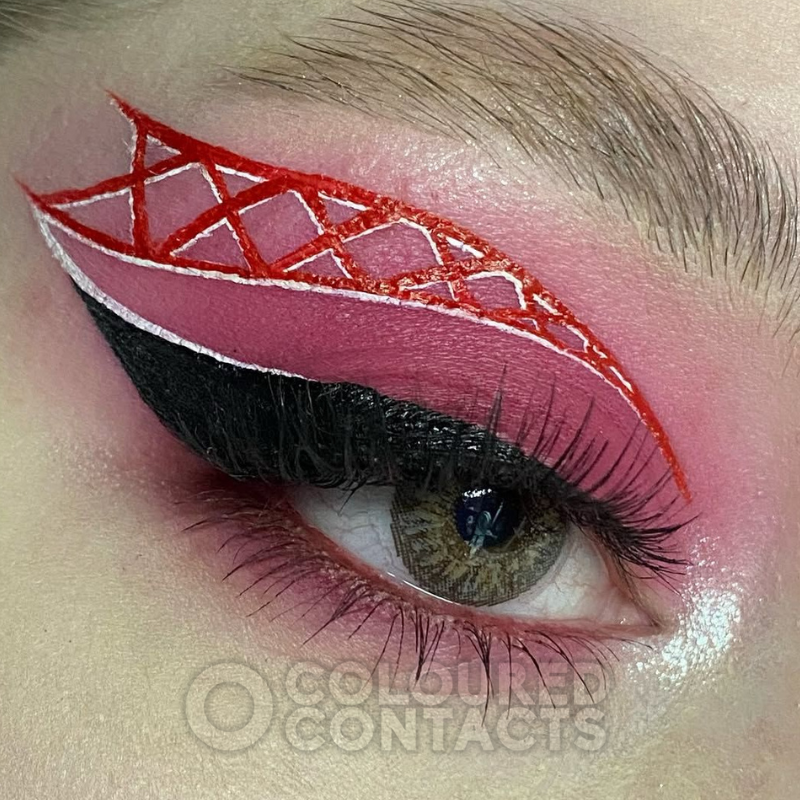 Gray Galaxy Colored Contact Lenses, Universe Space Eye Contacts