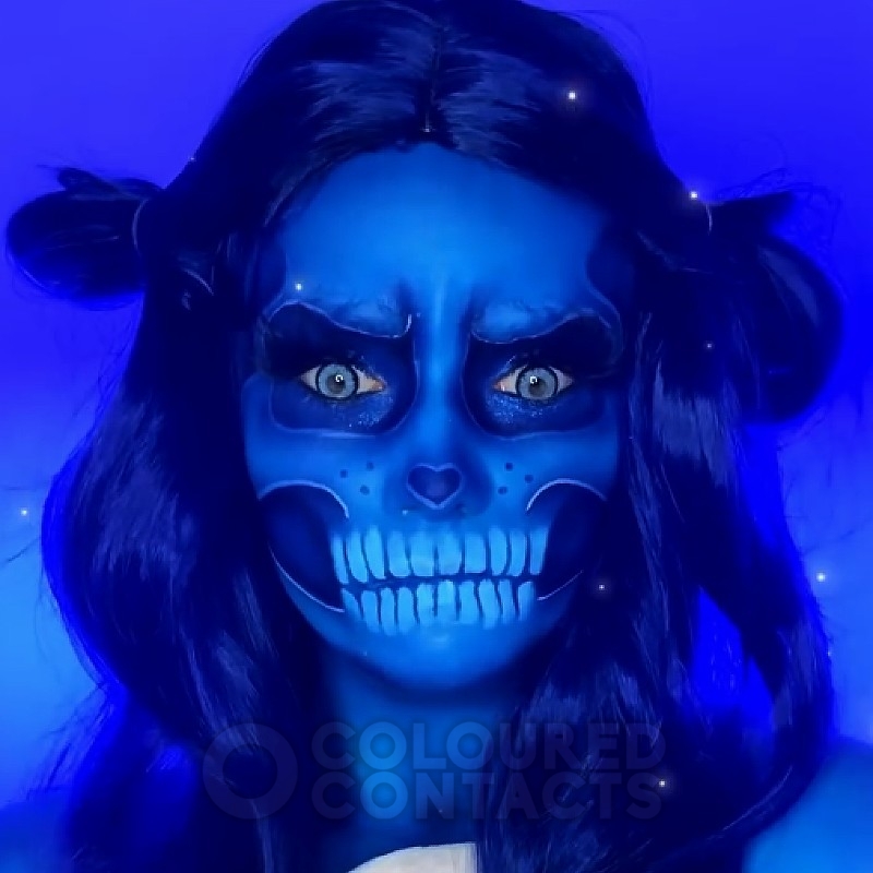 Lentes de contacto de color Azul Star (30 días) | Lentes de contacto de ...