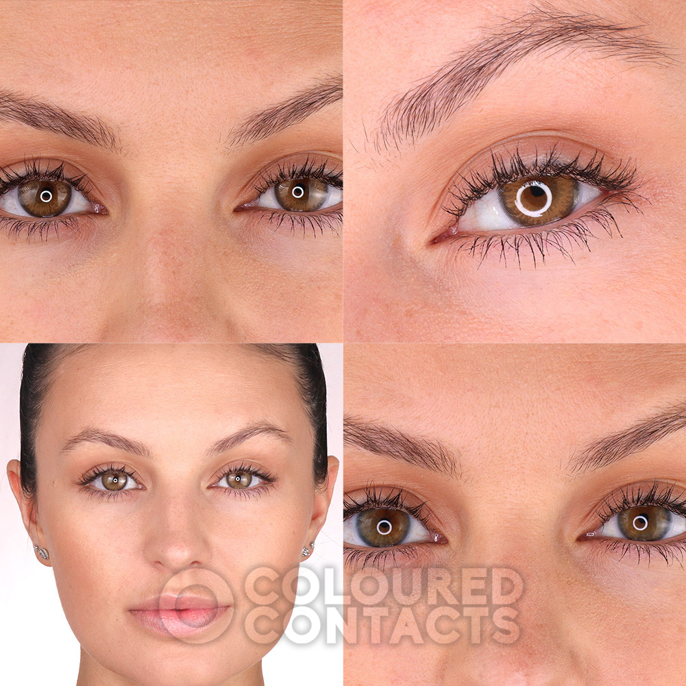 Hazel Gemstone Monthly Colored Contact | Natural Lenses