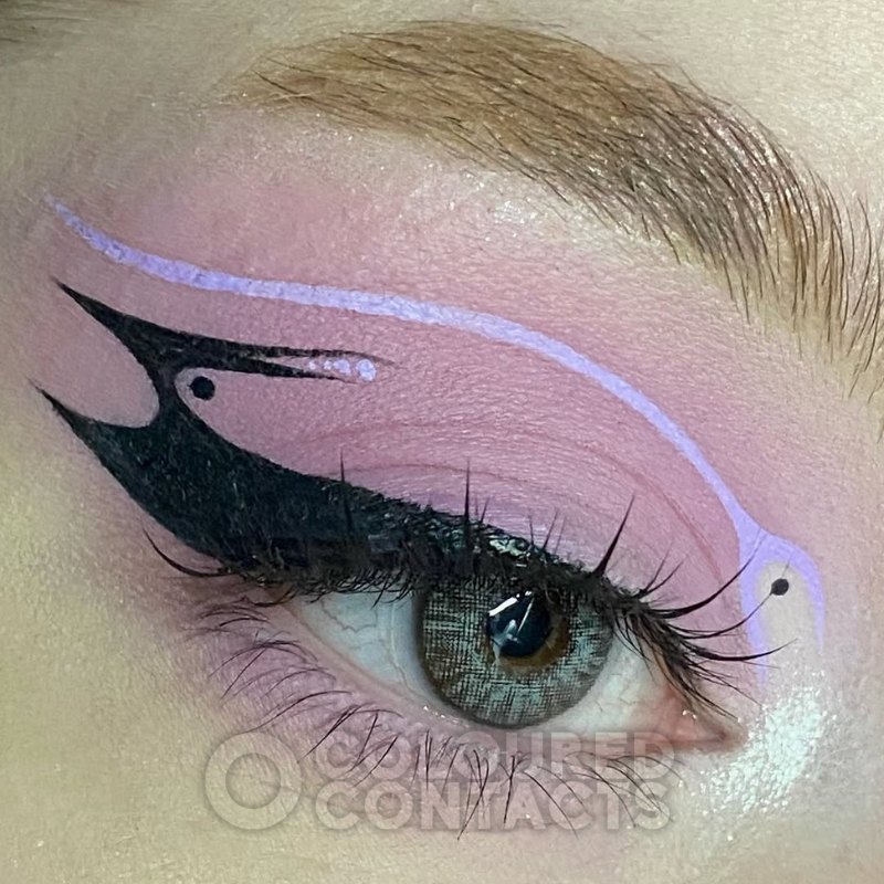 Freshlook Colorblends Sterling Gray Contacts, Monthly Cosmetic Lenses