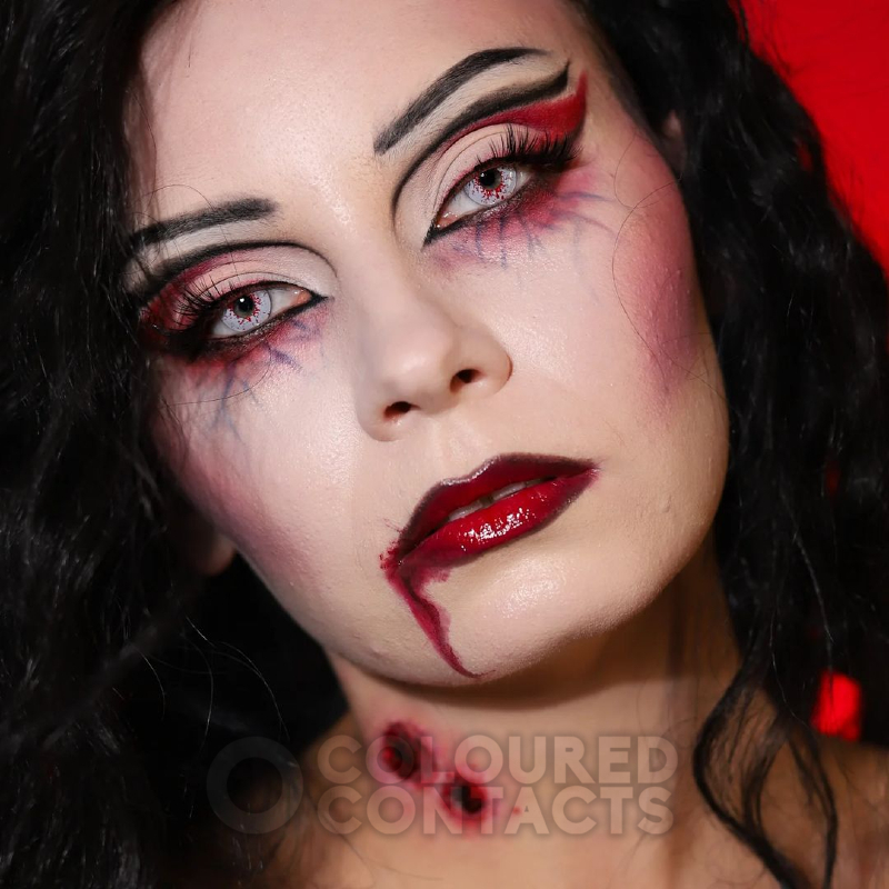 vampire queen halloween makeup