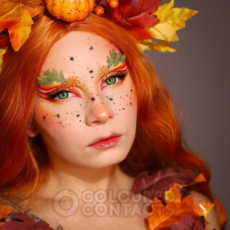 Green Contact Lenses, Natural Eye Color Lens | Colored Contacts US