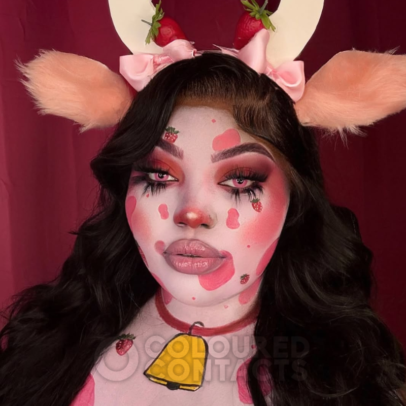 Pink Contact Lenses, Halloween Color Lens | Colored Contacts US