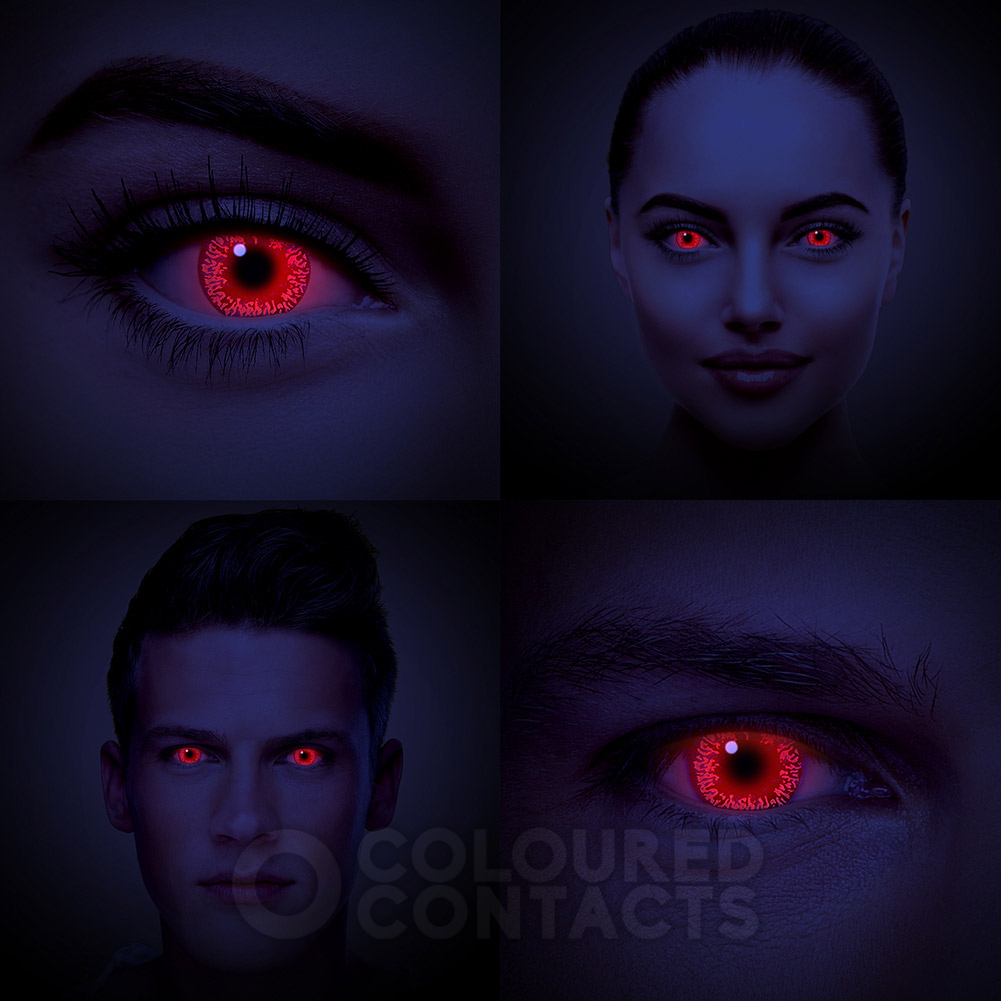 Honey Uv I-Glow Coloured Contact Lenses (Daily) | Coloured Contact Lenses