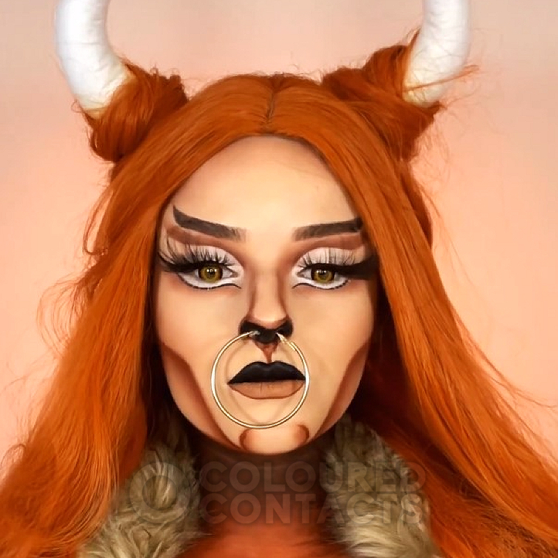 Orange Contact Lenses, Halloween Color Lens | Colored Contacts US