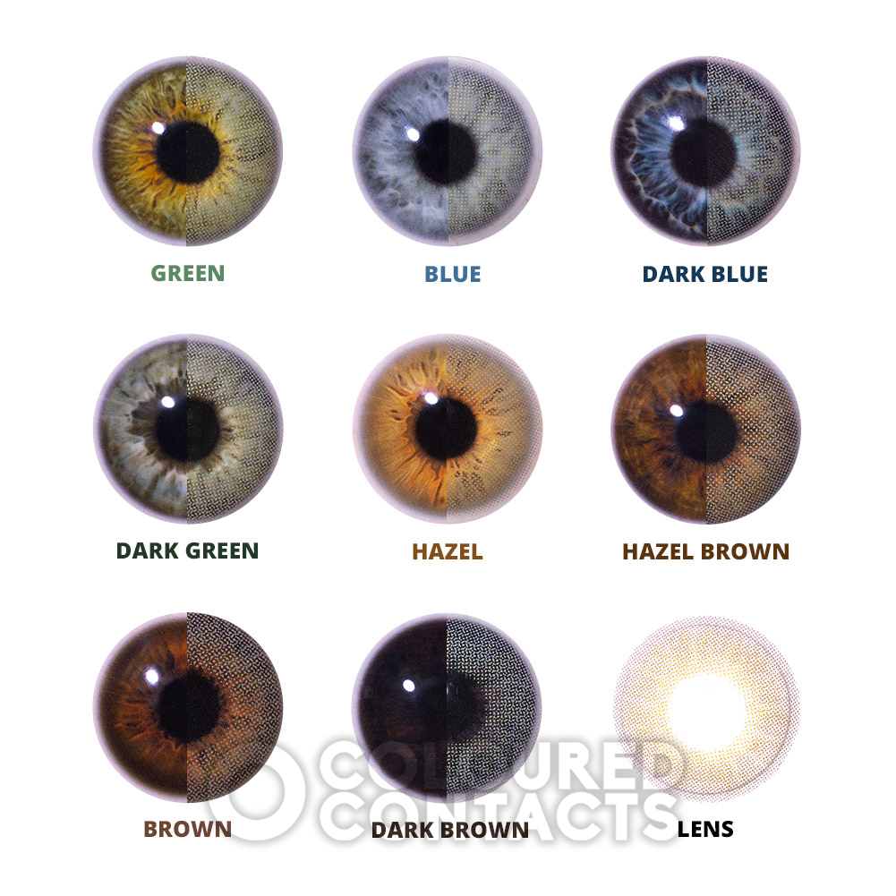Mist Gray Colored Contact Lenses | Daily Natural Colored Contacts