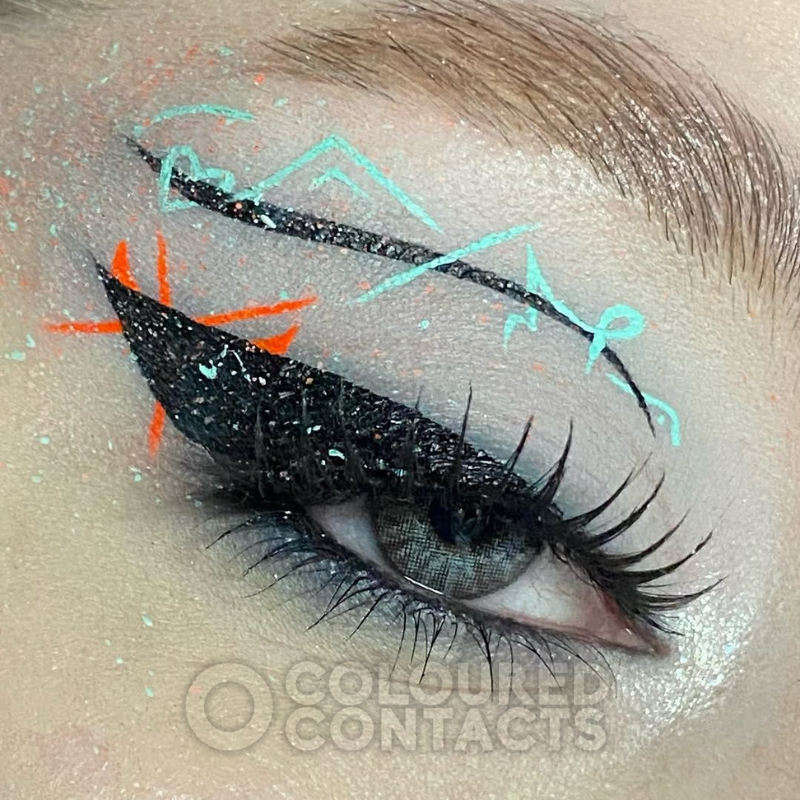 Freshlook Colorblends Sterling Gray Contacts, Monthly Cosmetic Lenses