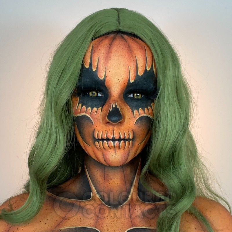 scary devil face makeup