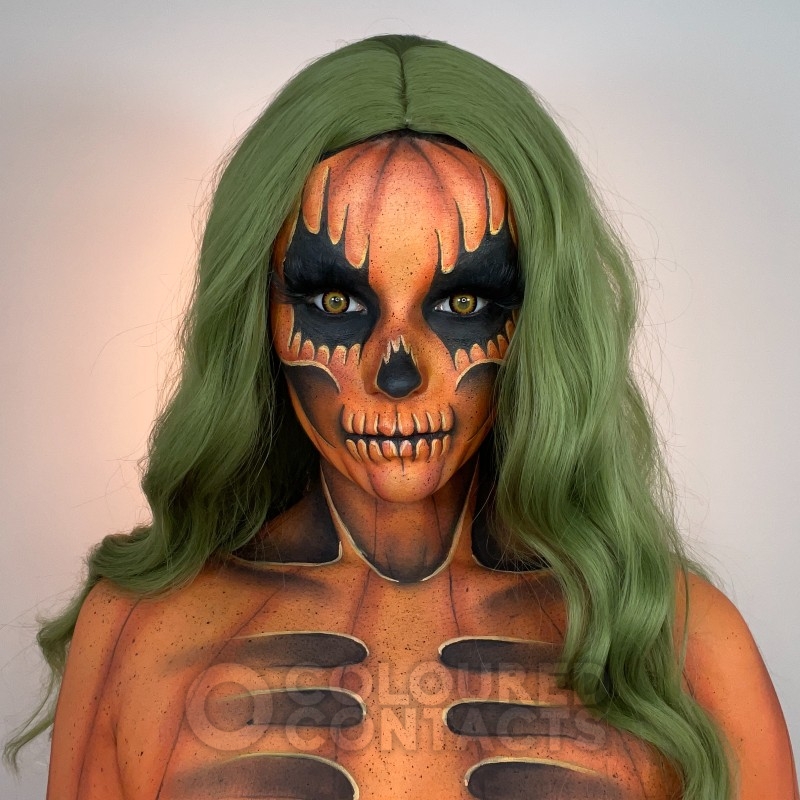 Orange Contact Lenses, Halloween Color Lens | Colored Contacts US