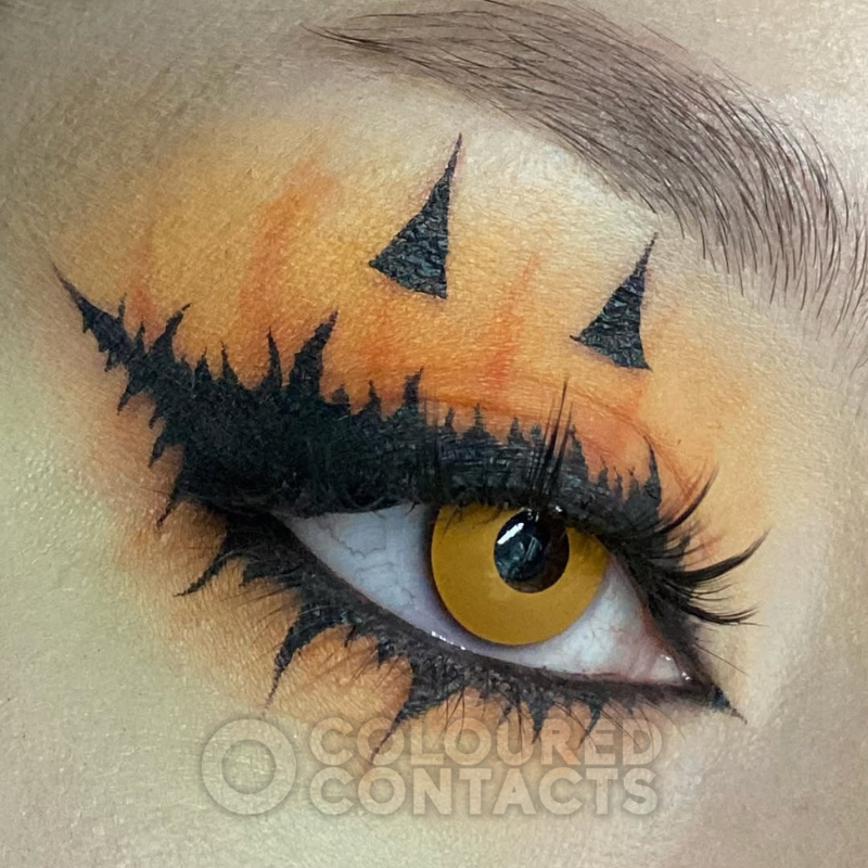 Orange Contact Lenses, Halloween Color Lens | Colored Contacts US