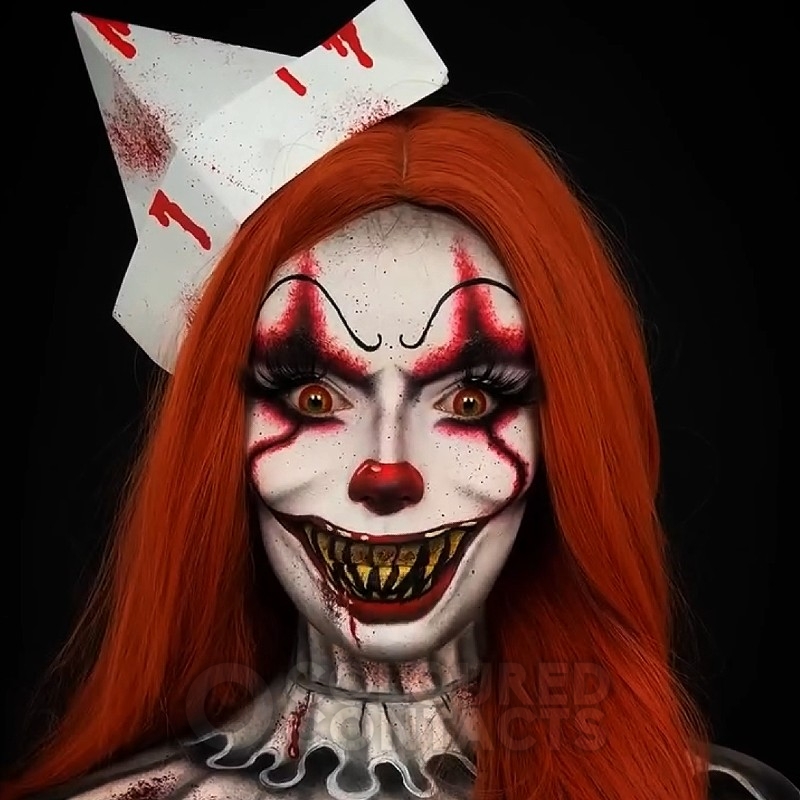 Clown Lenses | Coloured Contacts