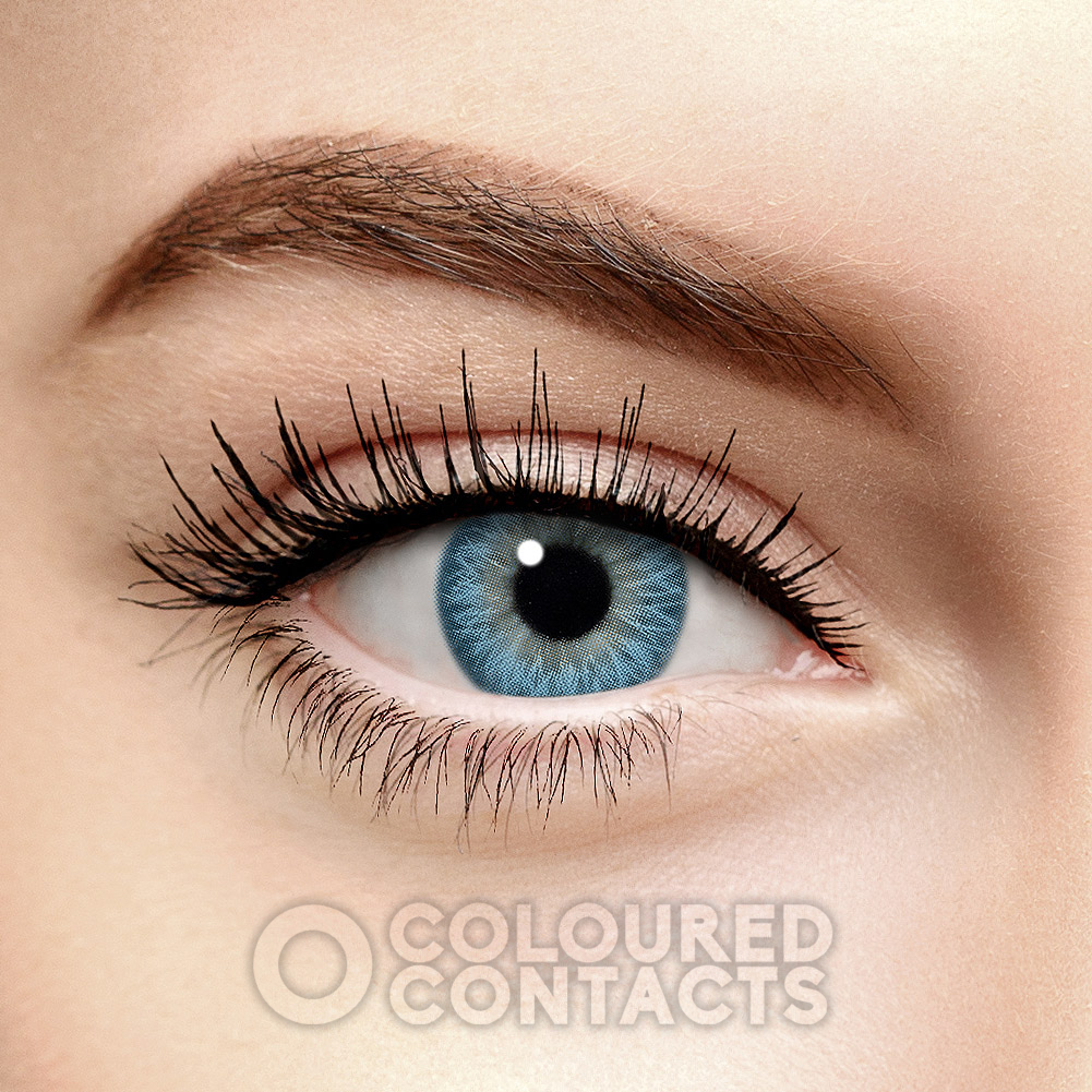 Ocean Blue Coloured Contact Lenses (Daily) | Coloured Contact Lenses