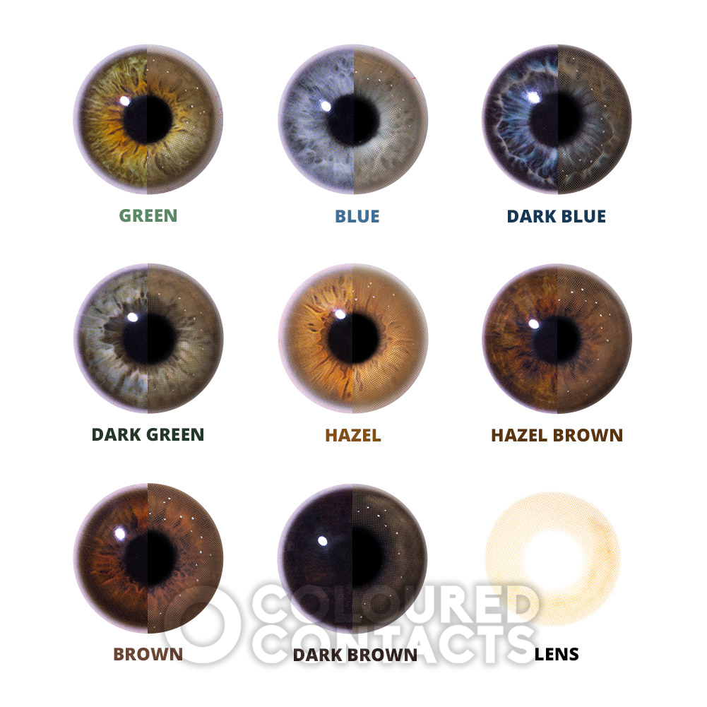 Jasper Coloured Contact Lenses (30 Day) | Coloured Contact Lenses