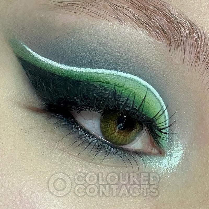 Air Optix Colours Green Monthly Contact Lenses | Natural Coloured Lens