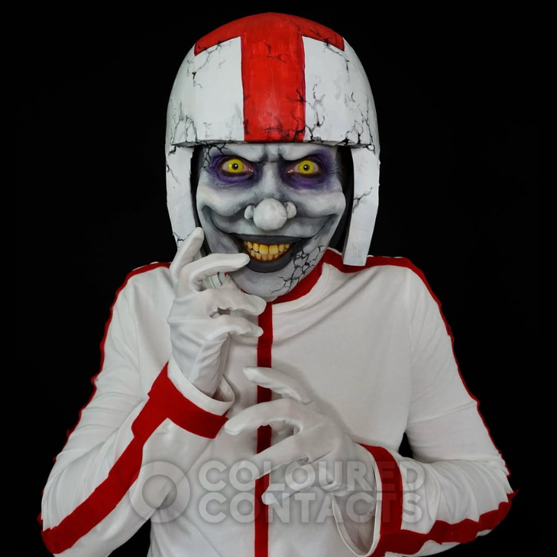 Yellow Azazel Demon Lenses | Colored Contacts