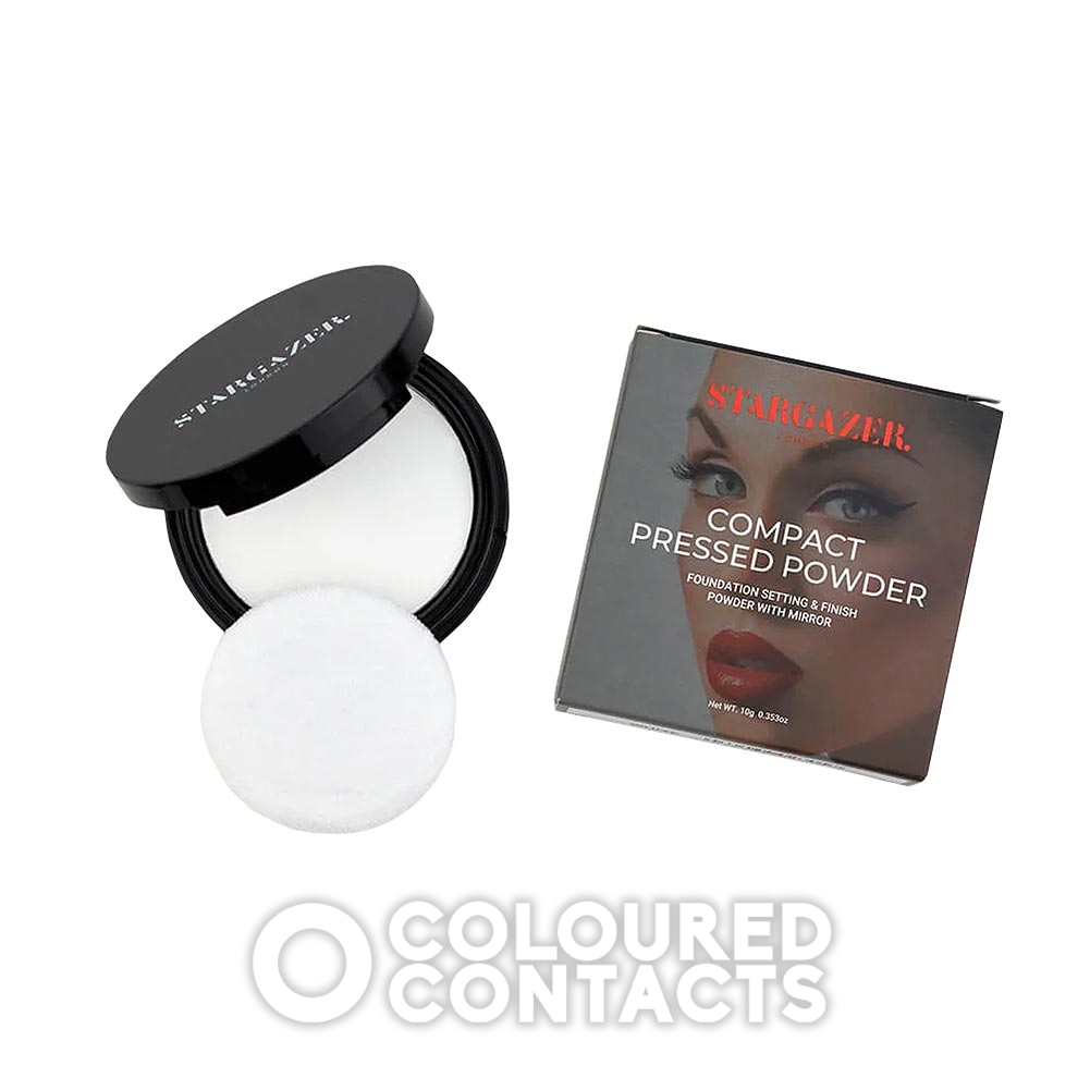 Stargazer Pressed Powder (White) | Alternative Cosmetics