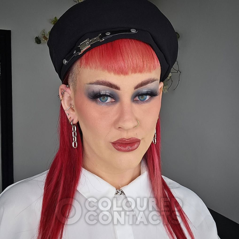 Blue Contact Lenses, Natural Eye Color Lens | Colored Contacts US